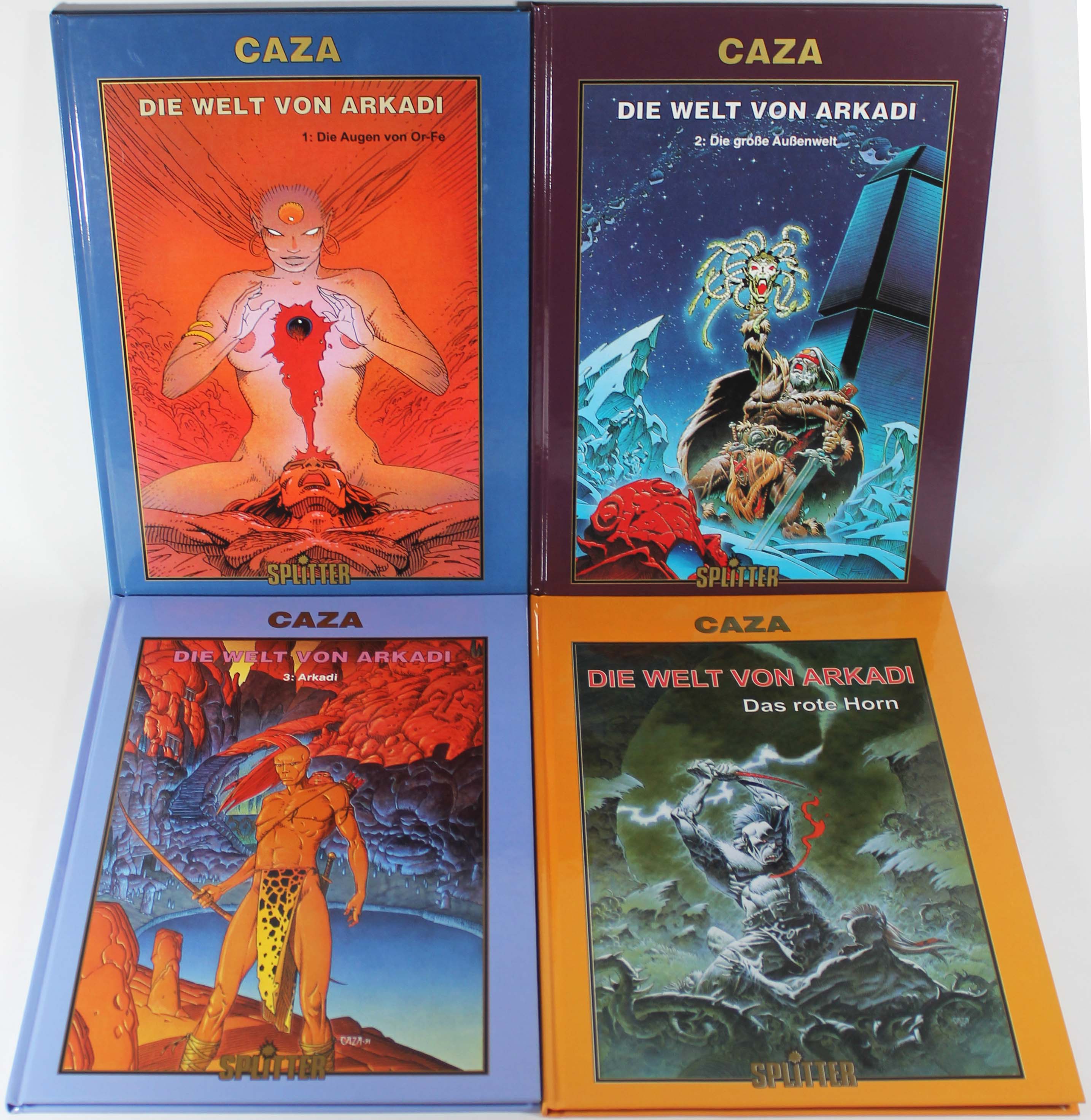Caza: Die Welt von Arkadi 1-4 komplett – Ultra Comix Galerie